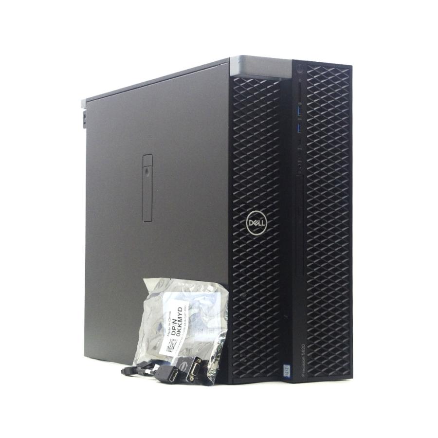 DELL Precision5820 TOWER Xeon W-2195 2.3GHz 64GB 256GB(SSD) 2TB(HDD ...