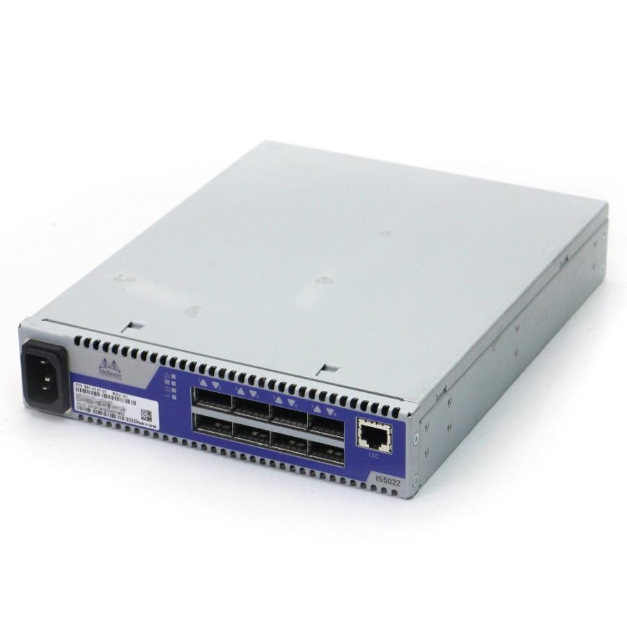 Mellanox IS5022 Unmanaged InfiniBandスイッチ 8ポートQSFPコネクタ QDR4X(40Gbps)対応 ...