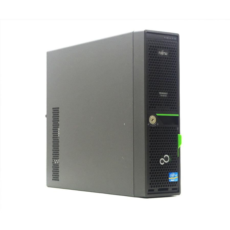 富士通 PRIMERGY TX120 S3 Xeon E3-1220 v2 3.1GHz 8GB 146GBx2台(SAS2.5インチ ...