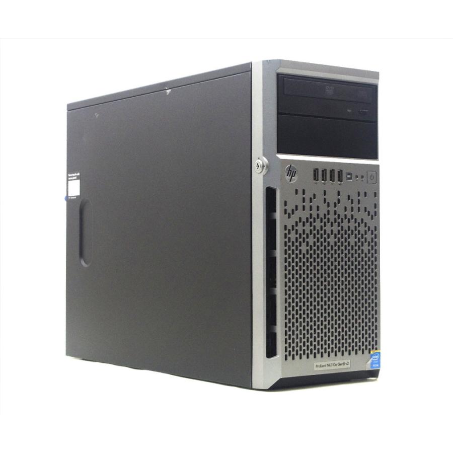 hp ProLiant ML310e Gen8 v2 Xeon E3-1220 v3 3.1GHz 16GB 600GBx4台構成(SAS2 ...