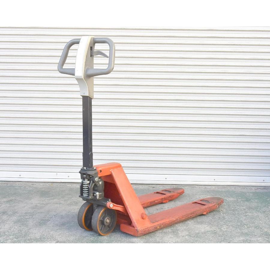 【送料無料対象外】ニチユ パレットトラック PTK10S-81Z 低床タイプ 1000kg 全高1158mm 外幅520mm フォーク長さ810mm : 511192010 : TCE ...