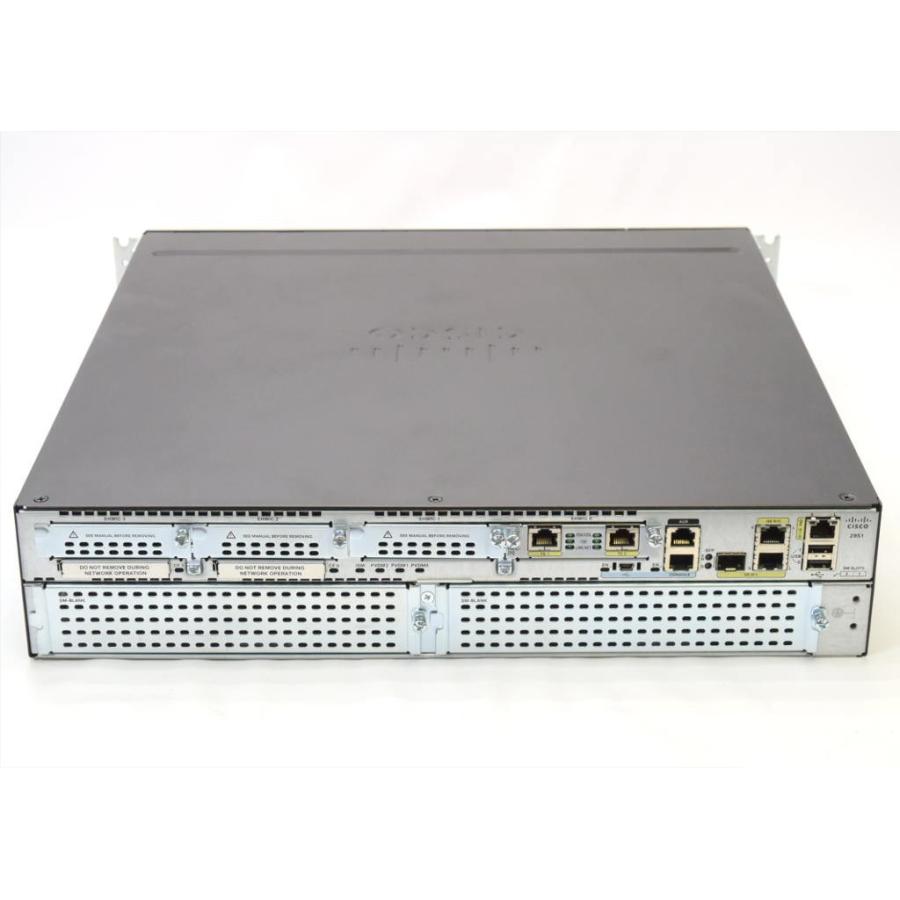 Cisco 2900 Series 2951/K9 V05 IPBASEK9/SECURITYK9 Ver.15.1(4)M4 HWIC ...