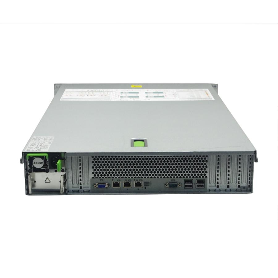富士通 PRIMERGY RX300 S8 Xeon E5-2643 v2 3.5GHz 64GB 600GBx4台(SAS2.5インチ ...