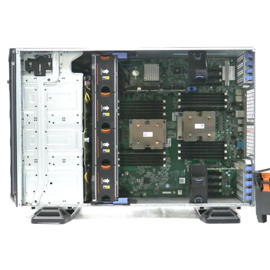 DELL PowerEdge T640 Xeon Silver 4110 2.1GHz(16スレッドCPU2基) 16GB 480GBx2台 ...