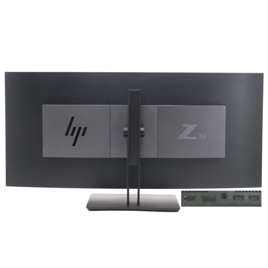 モニター hp Z38c Curved 37.5インチ 2300Rウルトラワイド湾曲モニター 4K 3840x1600ドット USB Type ...