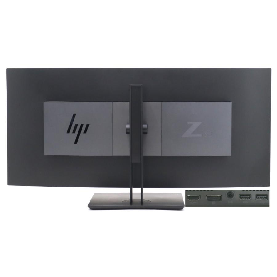 モニター hp Z38c Curved 37.5インチ 2300Rウルトラワイド湾曲モニター 4K 3840x1600ドット USB Type ...