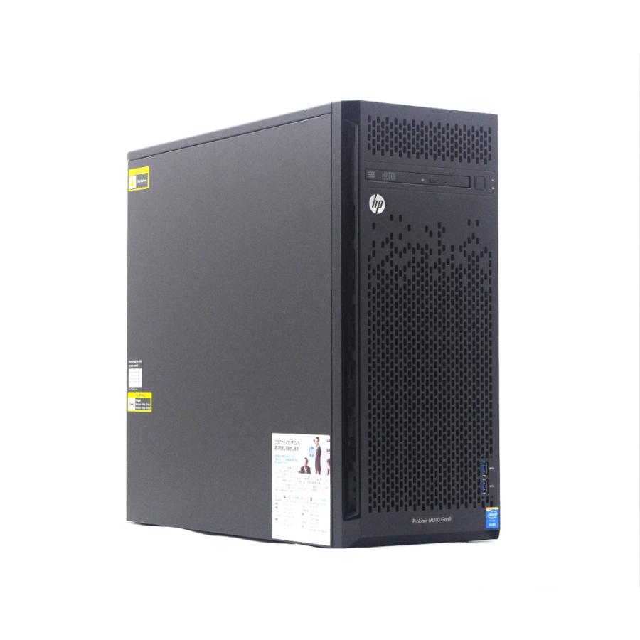 【JUNK】hp ProLiant ML110 Gen9 Xeon E5-2609 v3 1.9GHz 16GB 500GBx2台(SATA2 ...