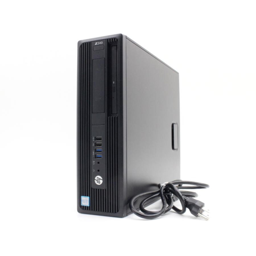 hp Z240 SFF Workstation Xeon E3-1225 v5 3.3GHz 16GB 256GB(新品SSD) Quadro ...
