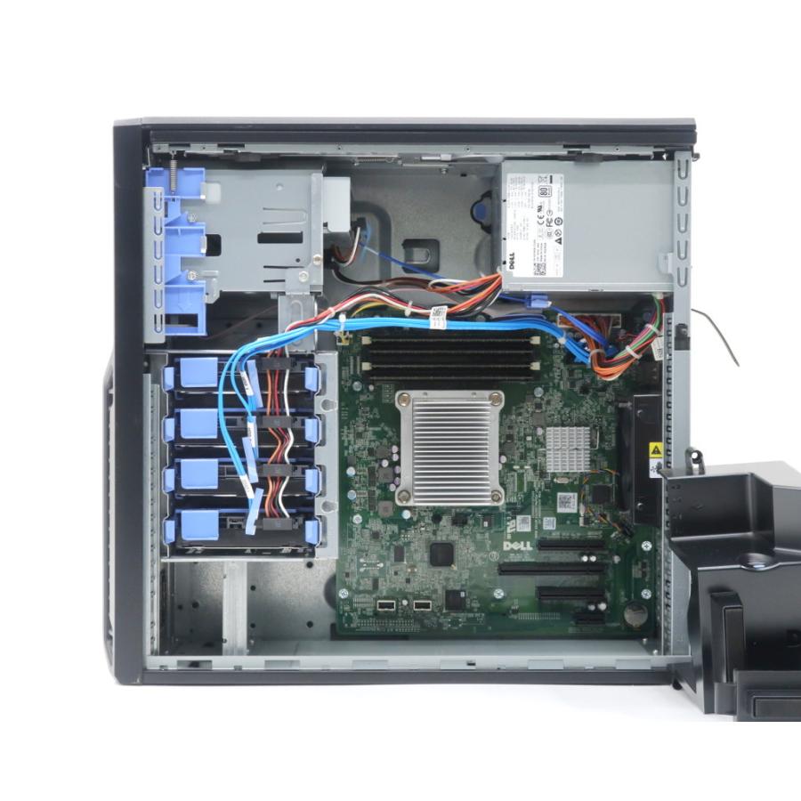 DELL PowerEdge T110 II Xeon E3-1270 3.4GHz 16GB 500GBx4台(SATA3.5インチ/RAID5構成) DVD-ROM PERC S100 ...