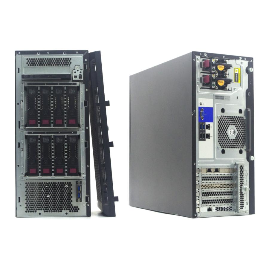 hp ProLiant ML110 Gen9 Xeon E5-2603 v3 1.6GHz 16GB 450GBx8台(SAS2.5 ...
