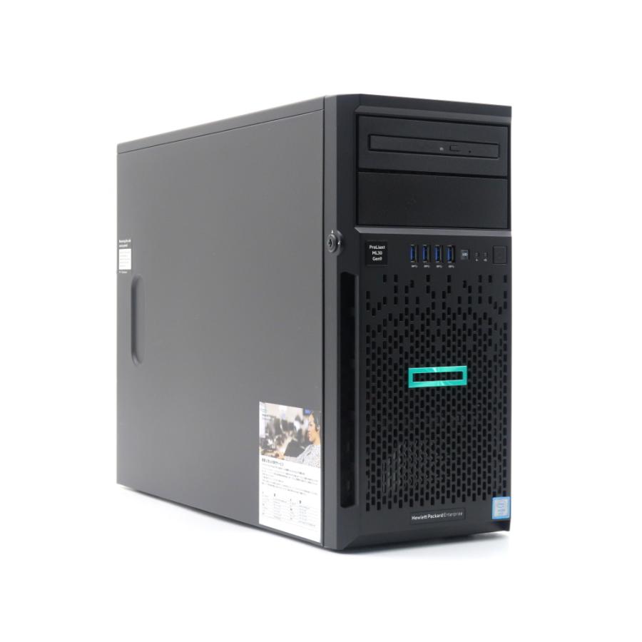 hp ProLiant ML30 Gen9 (3.5インチ) Xeon E3-1220 v6 3GHz 8GB 2TBx2台(SATA3.5 ...