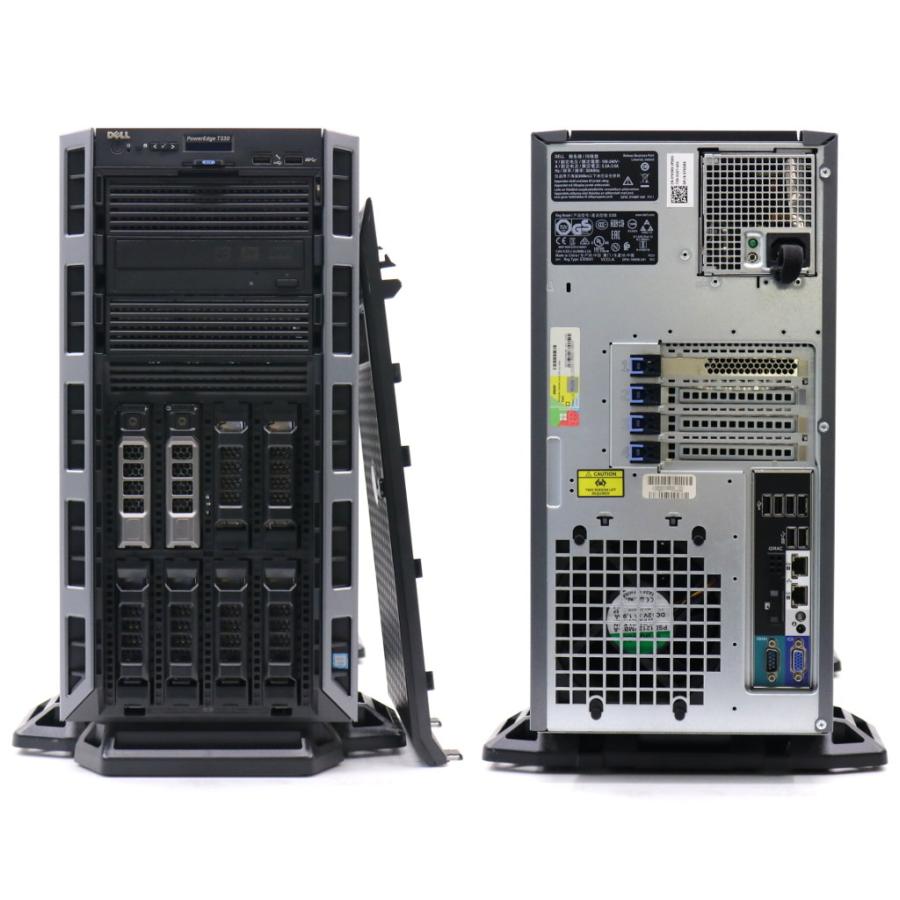 DELL PowerEdge T330 Core i3-6100 3.7GHz 16GB 1TBx2台(SAS3.5インチ/12Gbps ...