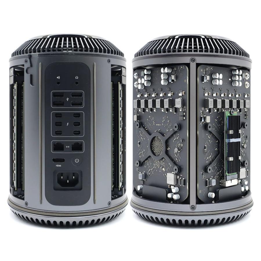 デスクトップ Apple Mac Pro Late 2013 Xeon E5-1650 v2 3.5GHz 32GB 512GB(新品INTEL製NVMe SSD搭載 非純正) FirePro ...