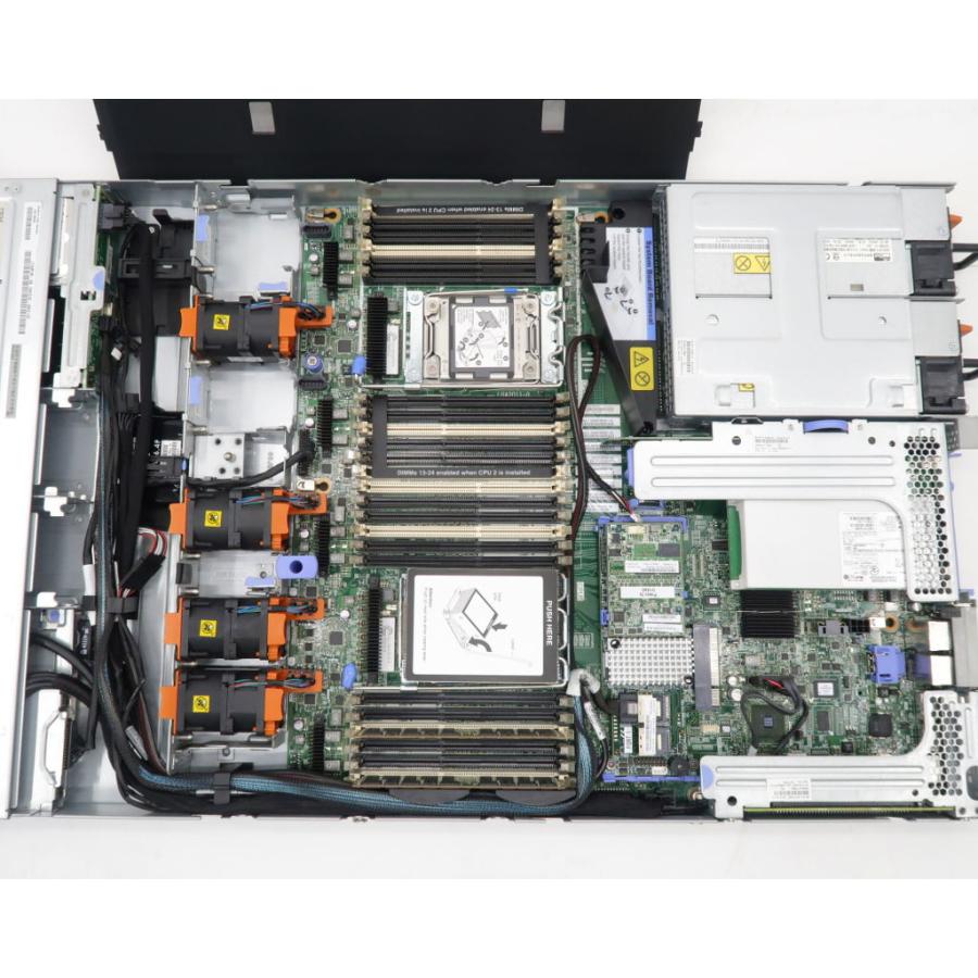 IBM System x3550 M4 Xeon E5-2640 2.5GHz 16GB 500GBx2台(SATA2.5インチ/RAID1 ...