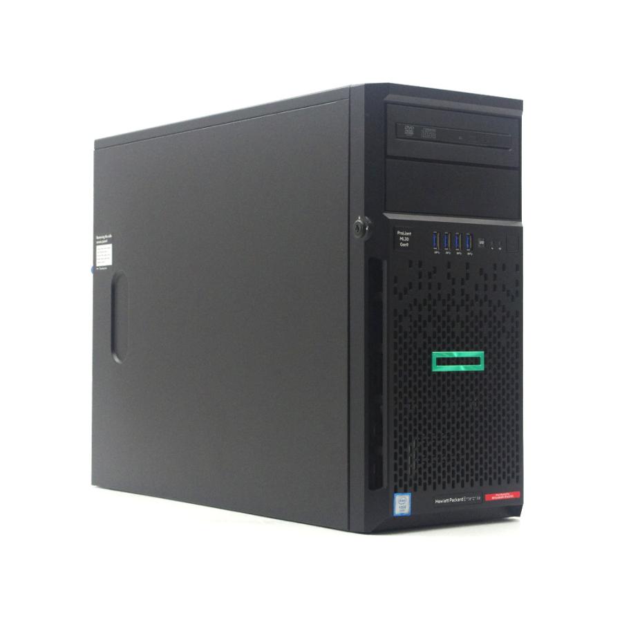 hp ProLiant ML30 Gen9 Xeon E3-1220 v5 3GHz 8GB 300GBx4台(SAS3.5インチ/6Gbps ...