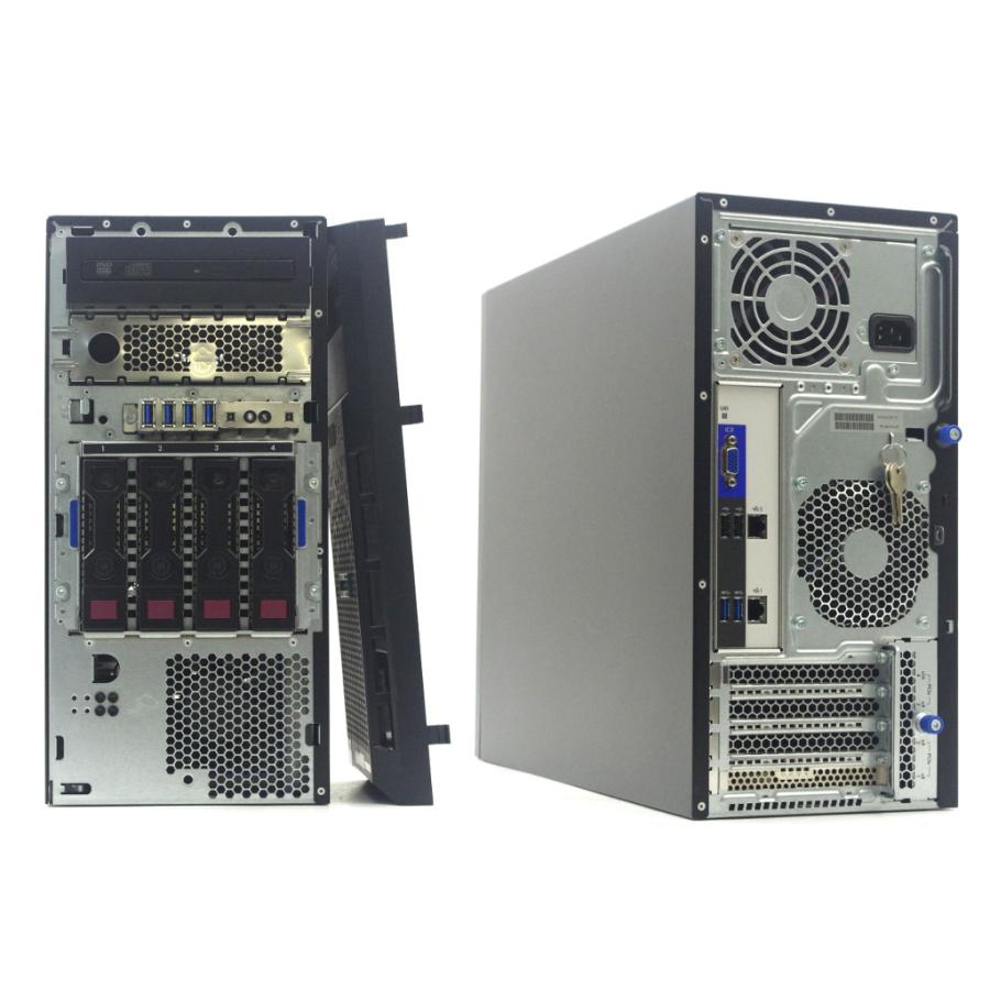 hp ProLiant ML30 Gen9 Xeon E3-1220 v5 3GHz 8GB 300GBx4台(SAS3.5インチ/6Gbps ...