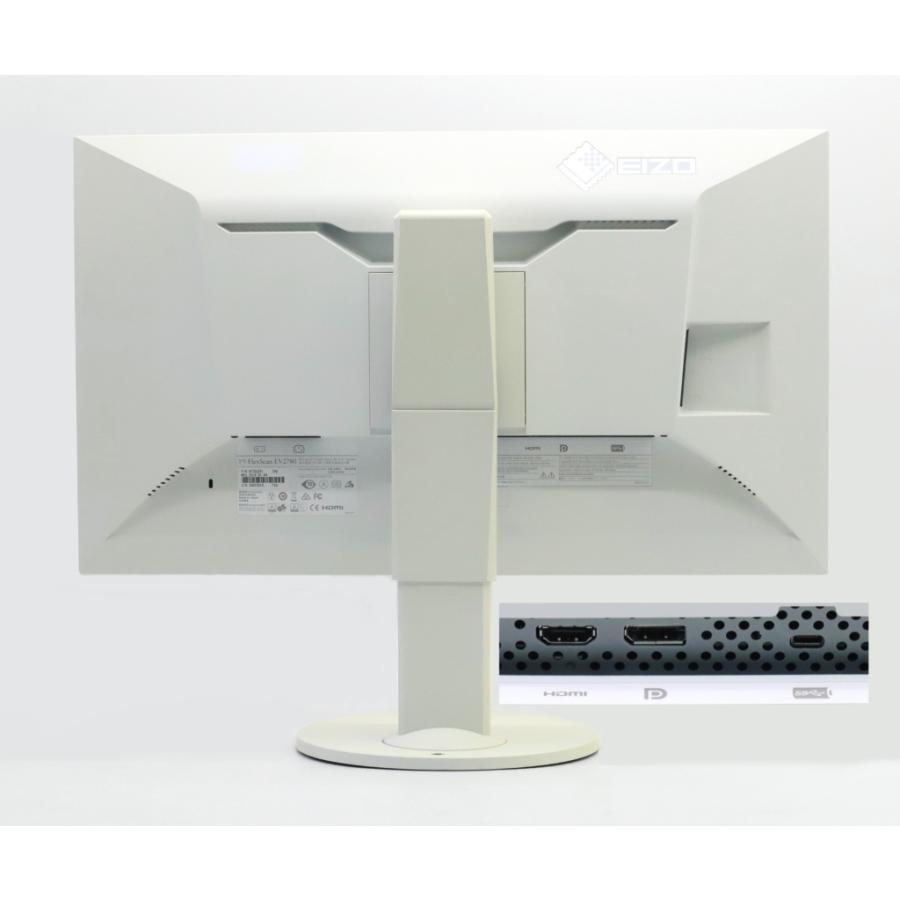 モニター EIZO FlexScan EV2780 27インチ非光沢IPSパネル WQHD 2560x1440ドット HDMI ...