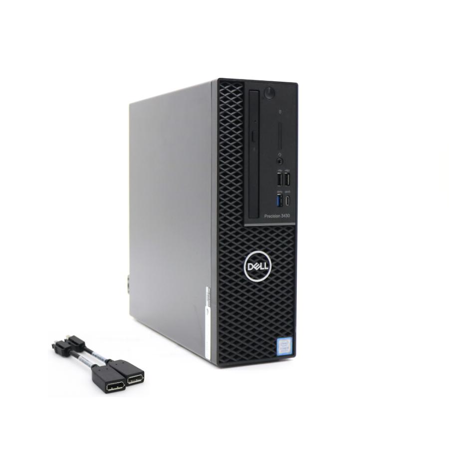 デスクトップパソコン DELL Precision Tower 3430 Core i5-8500 3GHz 8GB 256GB(NVMe ...