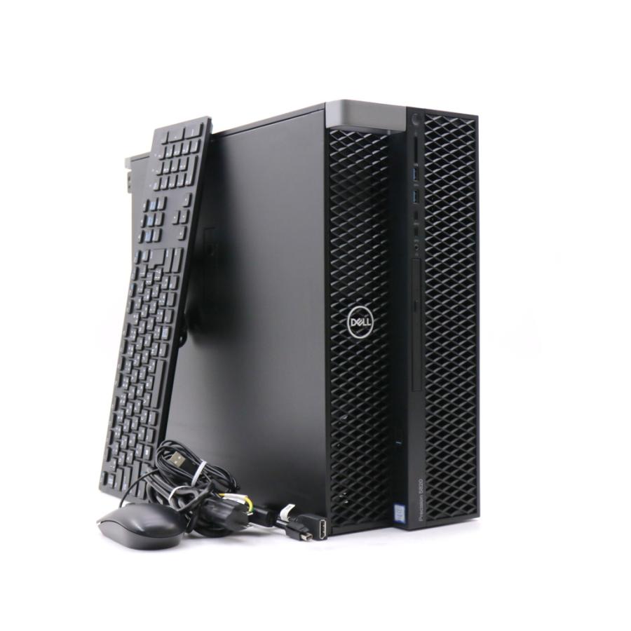 デスクトップパソコン DELL Precision 5820 Tower Xeon W-2195 2.3GHz 64GB 512GB(新品 ...