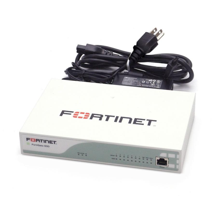 Fortinet FortiGate-60D FortiOS Ver.5.2.3 build0670 150318 (GA) 設定初期化済 ...