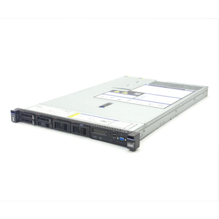 Lenovo System X 3550 M5 Xeon E5-2620 v4 2.1GHz 128GB 300GBx2台(SAS2.5インチ ...