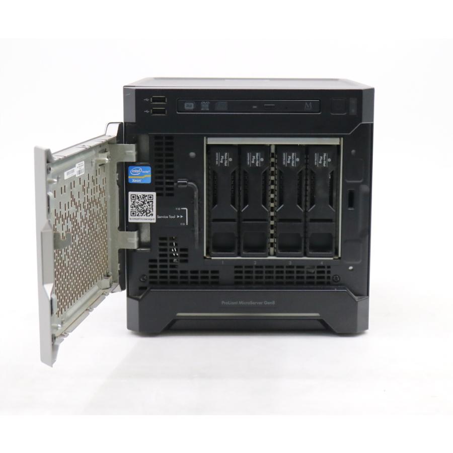 【JUNK】hp ProLiant MicroServer Gen8 Xeon E3-1220L v2 2.3GHz 8GB 1TBx2台 ...