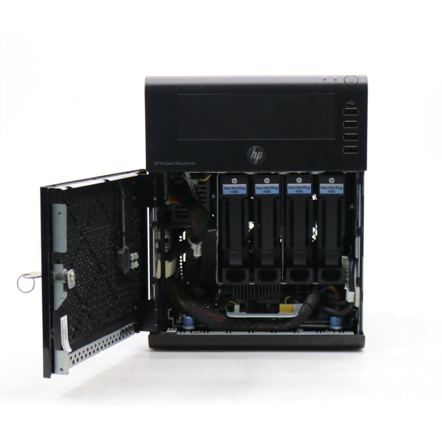 hp ProLiant MicroServer Turion II Neo N40L 1.5GHz 4GB 500GBx4台(SATA3.5 ...
