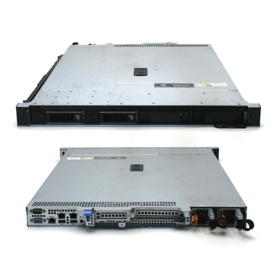 DELL PowerEdge R340 Xeon E-2224 3.4GHz 16GB 300GBx2台(SAS2.5インチ/12Gbps ...