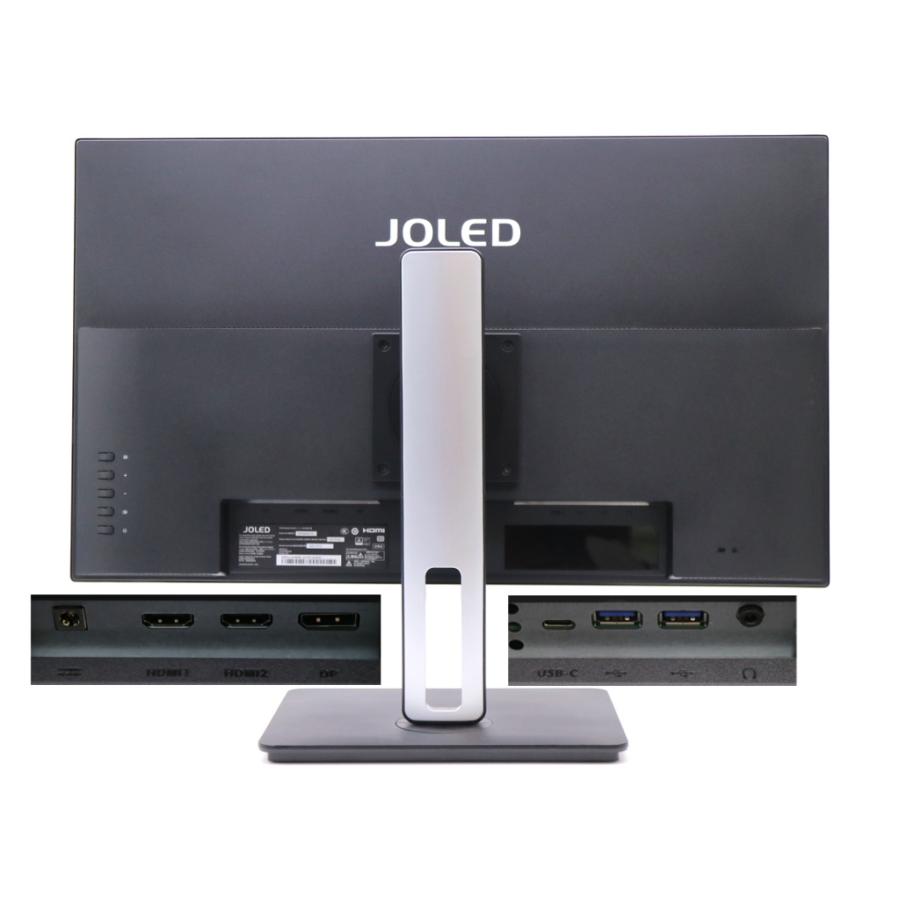 モニター JOLED EPS269Q015A 27インチ非光沢有機ELパネル 4K 3840x2160ドット HDMI x2/DisplayPort/USB Type-C入力 : TCE ...