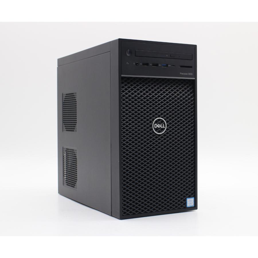 DELL Precision 3630 Tower Core i7-8700 3.2GHz 32GB 256GB(M.2 NVMe SSD ...