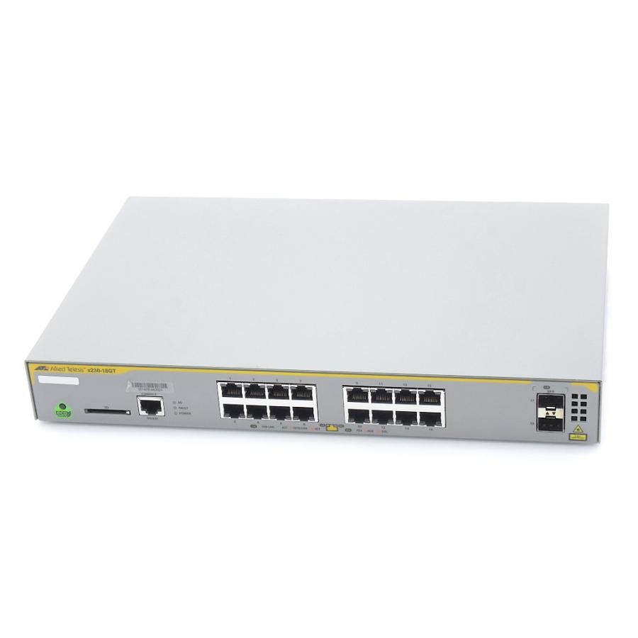 Allied Telesis CentreCOM AT-x230-18GT 16ポート1000BASE-T 2ポートSFPスロット搭載L2 ...