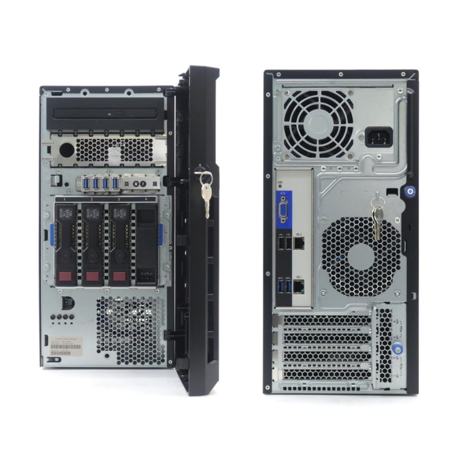 hp ProLiant ML30 Gen9 Xeon E3-1230 v5 3.4GHz 8GB 1TBx3台(SATA3.5インチ ...