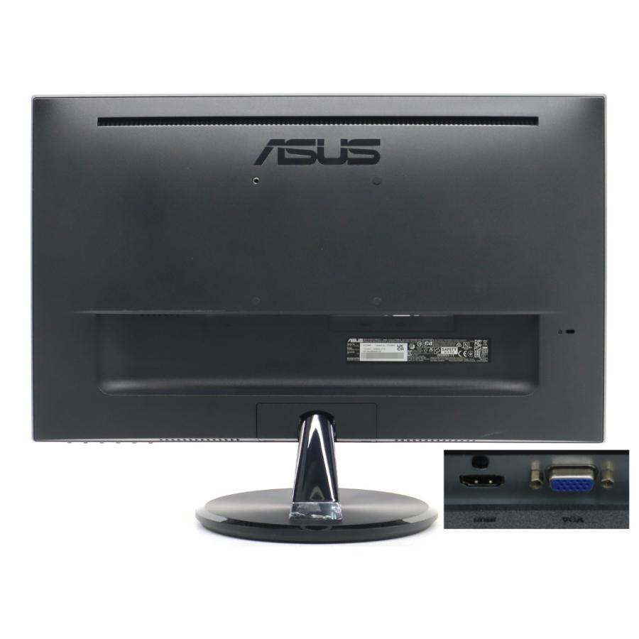 モニター 【並品】ASUS VP229HE 21.5インチ非光沢IPSパネル フルHD 1920x1080ドット HDMI/アナログRGB入力 ...