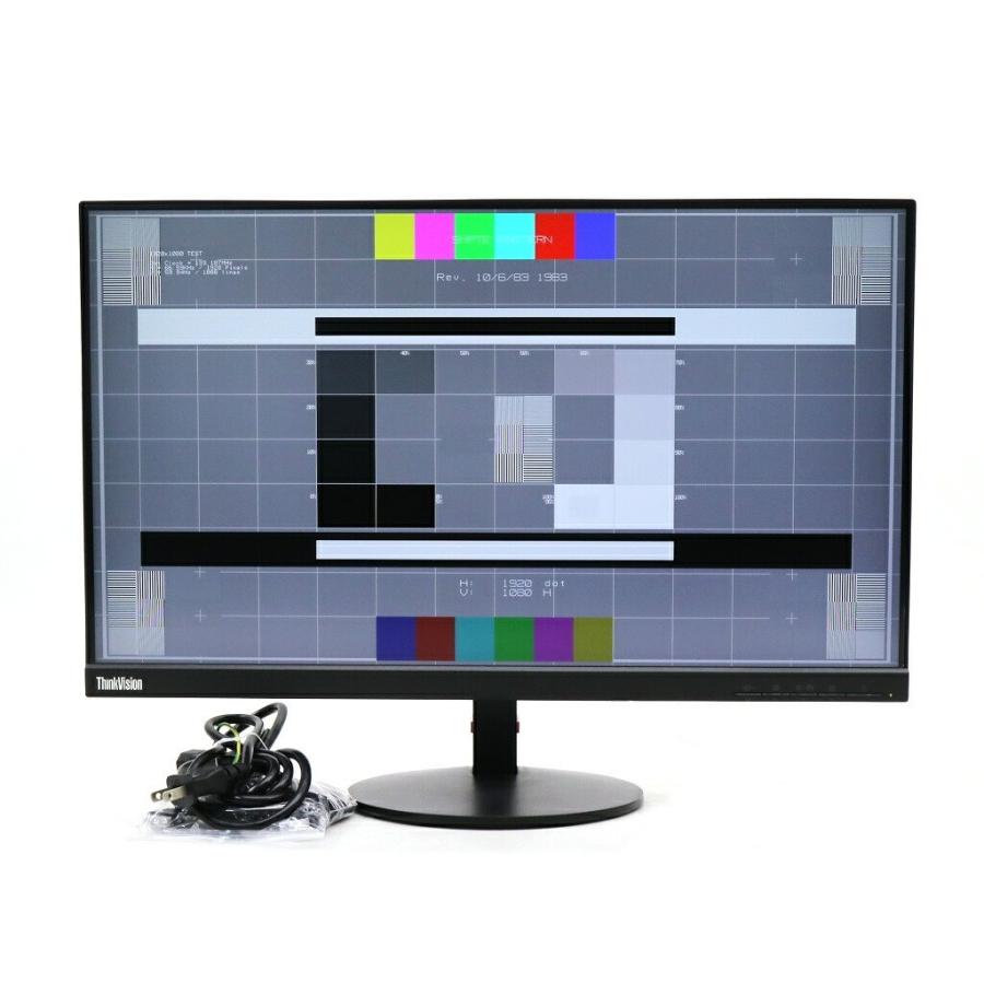 モニター 【並品】Lenovo ThinkVision S24e-10 23.8インチ非光沢VAパネル フルHD 1920x1080ドット ...