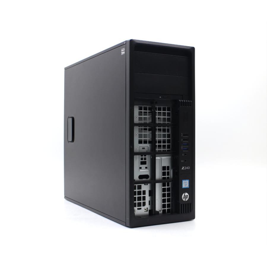デスクトップパソコン hp Z240 Tower Workstation Xeon E3-1225 v5 3.3GHz 8GB 256GB ...