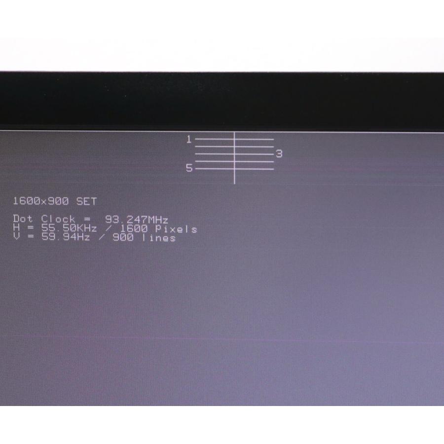 【JUNK】hp ProDisplay P202 Monitor 20インチ非光沢パネル HD+ 1600x900ドット ...