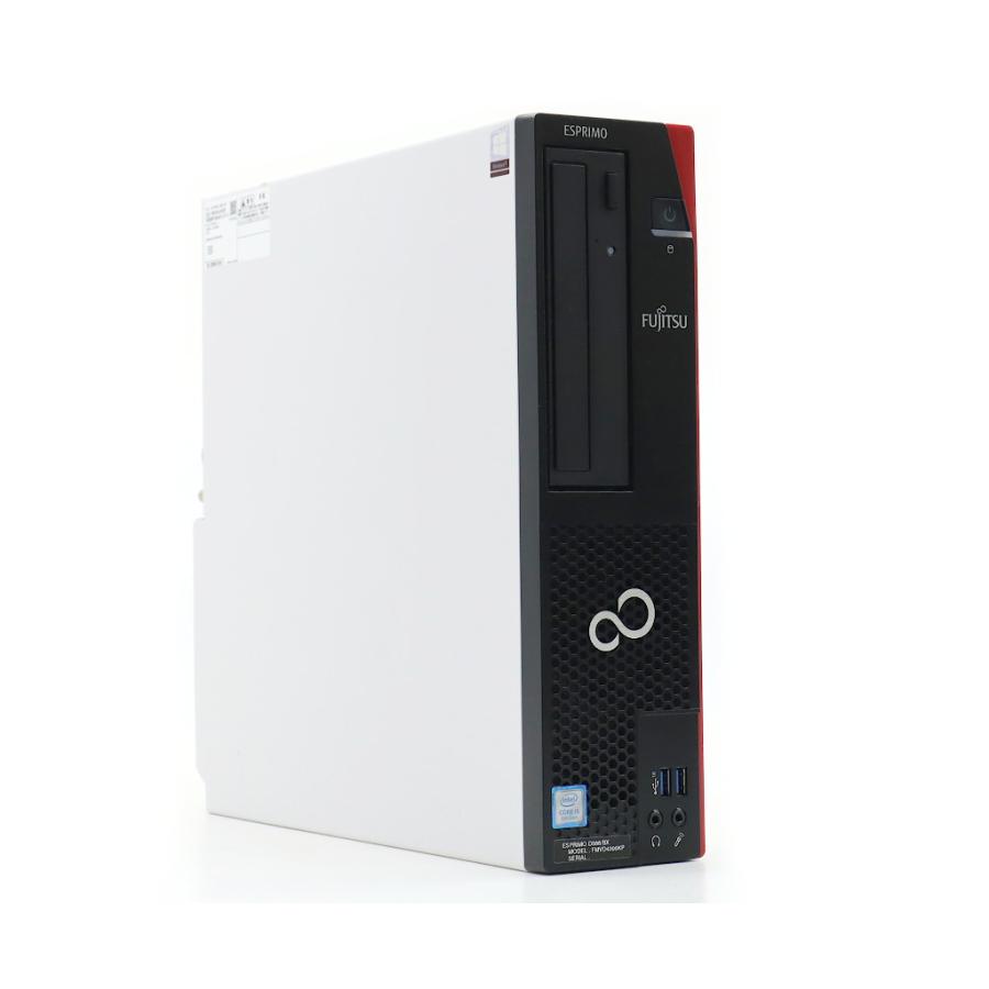 デスクトップ FUJITSU ESPRIMO D588/BX Core i5-9500 3GHz 8GB 256GB(新品NVMeSSD) 500GB(HDD) DVD+-RW ...