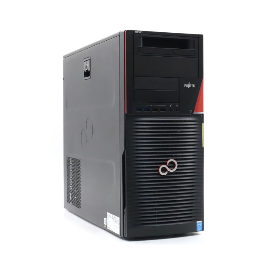 デスクトップパソコン 富士通 CELSIUS M740 Xeon E5-1650 v4 3.60GHz 32GB 256GB(SSD) 1TB ...