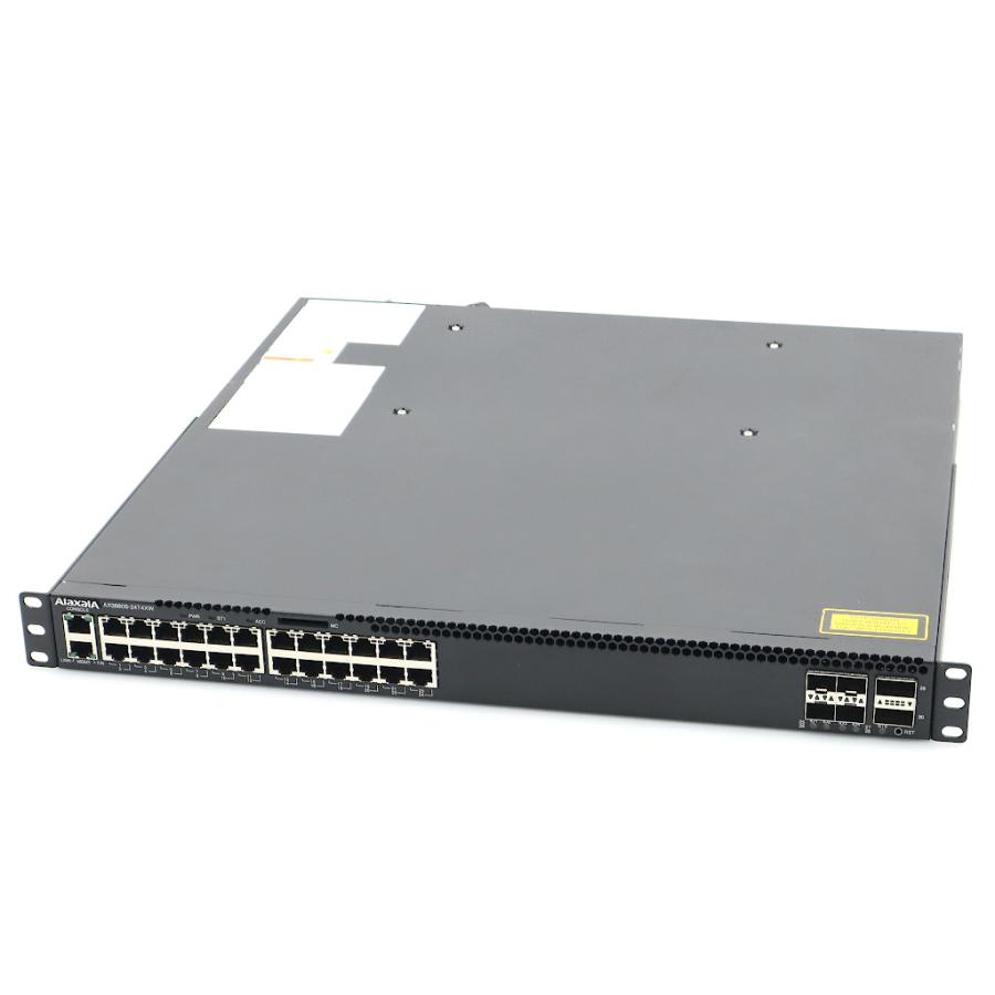 Alaxala AX3660S-24T4XW (AX-3660-24T4XW) 24ポート1000BASE-T L3スイッチ OS-L3M Ver.12.1.B L3アドバンス SL-L3A ...