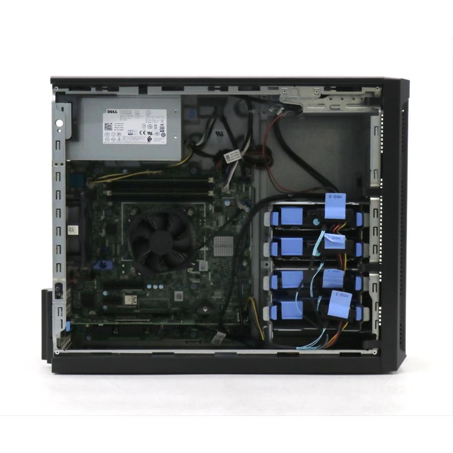 DELL PowerEdge T140 Xeon E-2124 3.3GHz 16GB 1TBx2台(SATA3.5インチ/RAID1構成 ...