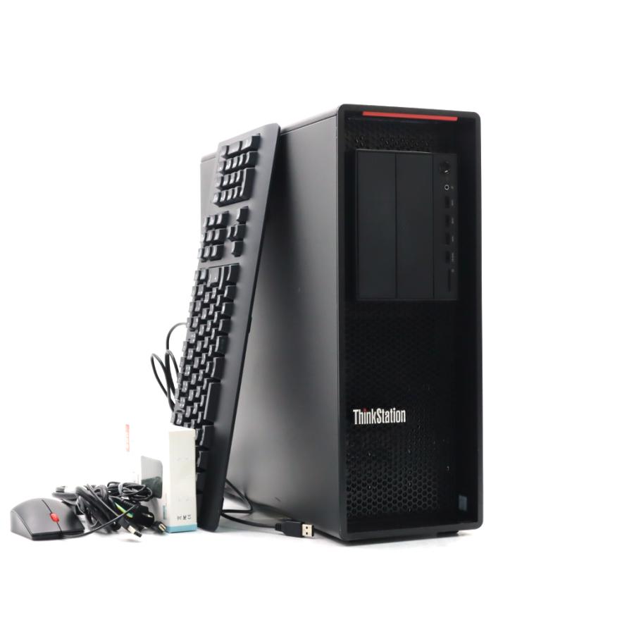デスクトップ Lenovo ThinkStation P520 Xeon W-2135 3.7GHz 64GB 512GB(NVMe SSD ...