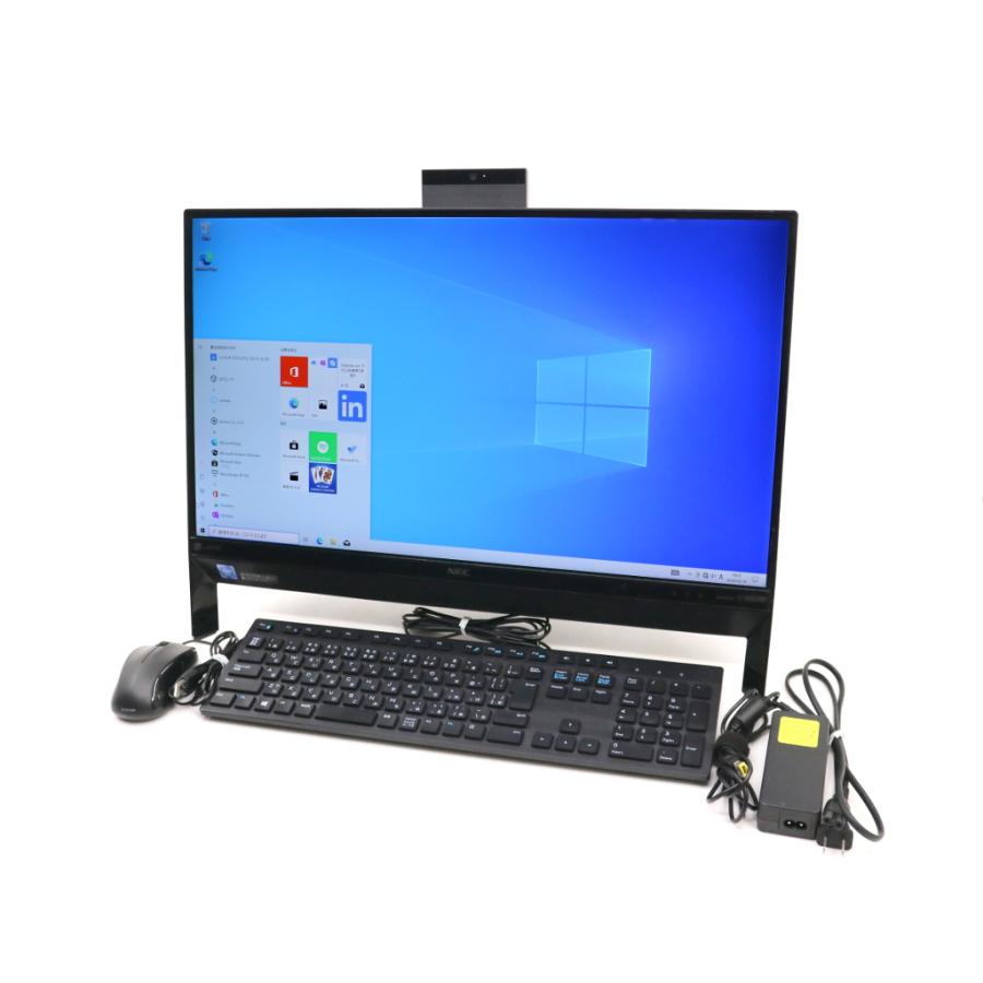デスク NEC LAVIE Desk All-in-one DA370/K Celeron 3865U 1.80GHz 8GB 1TB(HDD ...