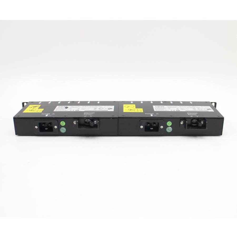 【2台セット】IBM 9306-RTP DPI Universal Rack PDU ラックマウントキット装着 動作確認済 100-240V ...