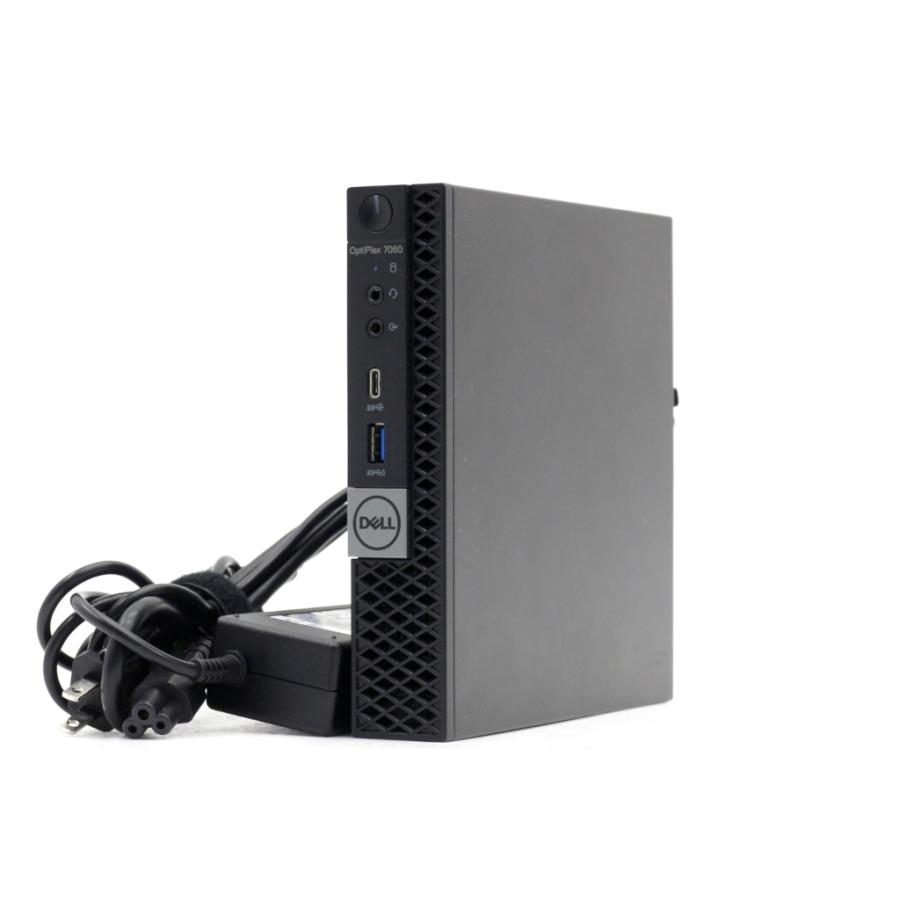 デスクトップパソコン DELL OptiPlex 7060 Micro Core i5-8500T 2.1GHz 8GB 256GB(SSD) Windows10 Pro 64bit ...