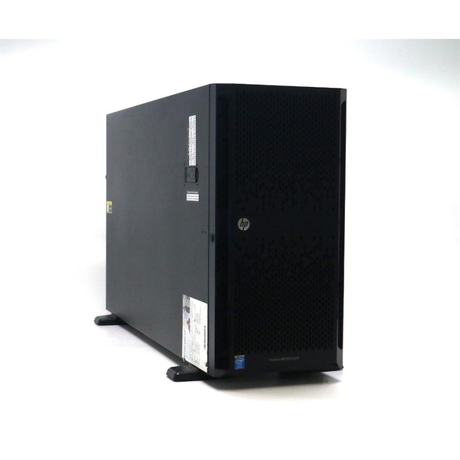 hp ProLiant ML350 Gen9 Xeon E5-2609 v3 1.9GHz 24GB 450GBx5台(SAS2.5インチ/12Gbps/RAID5構成) DVD-ROM AC ...