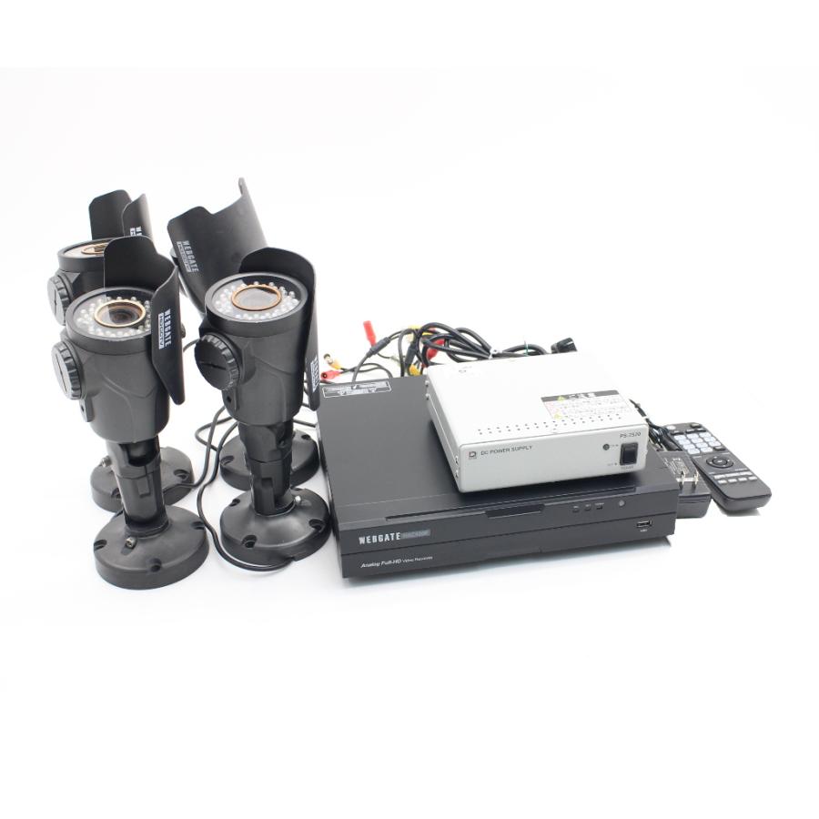 WEBGATE 防犯カメラシステム KT1080BL-IR48 HAC430F DAIWA DC POWER SUPPLY PS-2520 ...