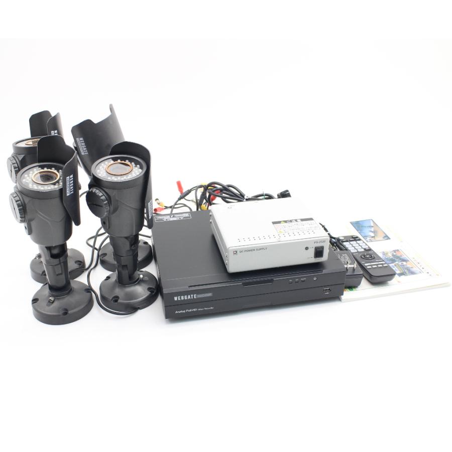 WEBGATE 防犯カメラシステム KT1080BL-IR48 HAC430F DAIWA DC POWER SUPPLY PS-2520 ...