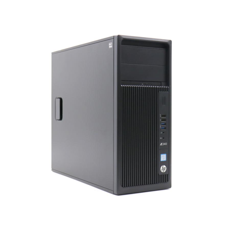 デスクトップ hp Z240 Tower Workstation Xeon E3-1225 v6 3.3GHz 16GB 256GB(新品 ...