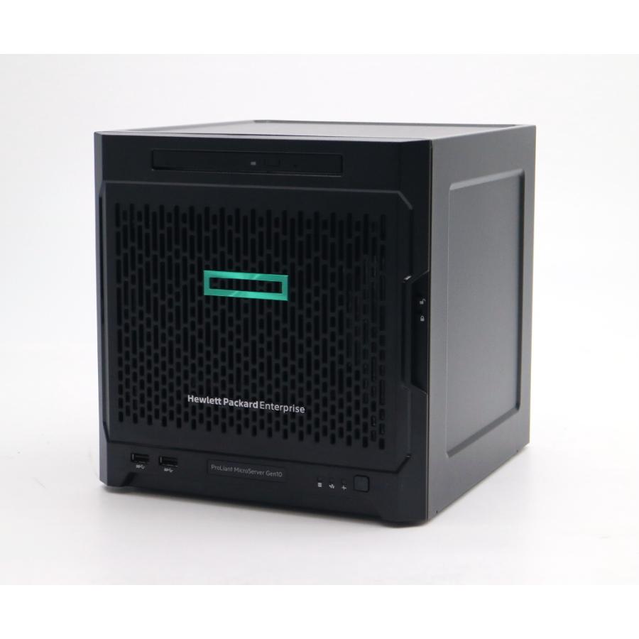 hp ProLiant MicroServer Gen10 Opteron X3421 APU 2.1GHz 8GB 1TBx2台(SATA3.5インチ/RAID1構成) DVD-ROM ...