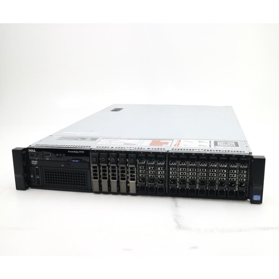 DELL PowerEdge R720 Xeon E5-2650 v2 2.6GHz*2 64GB 900GBx5台(SAS2.5インチ ...